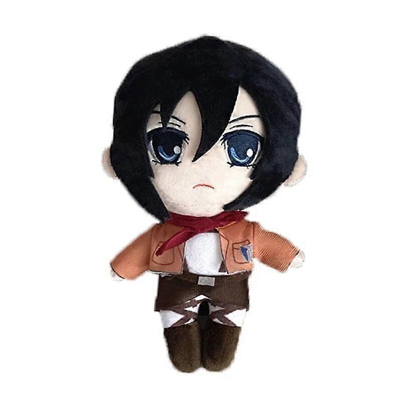 Anime Attack on Titan Plush Toys Doll Kawaii Levi Eren Mikasa Cute ...