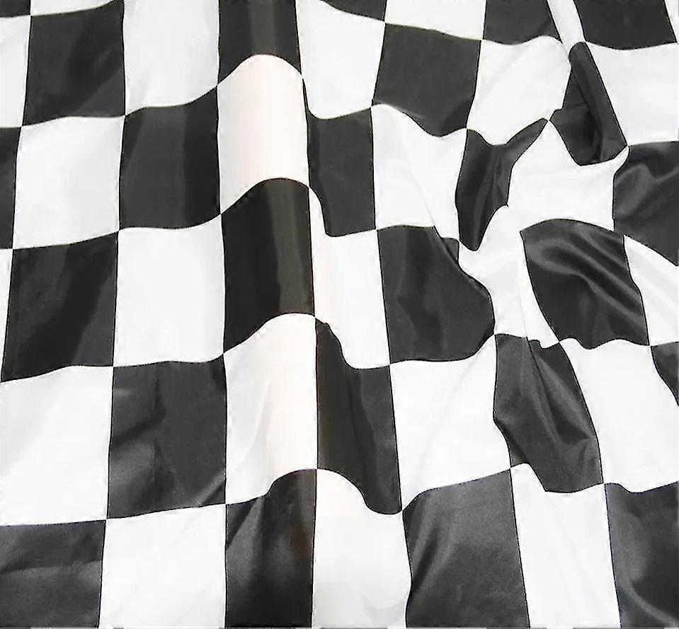 F1 Racing Flag 100% Polyester Classic Black White Checkered Racing Race ...