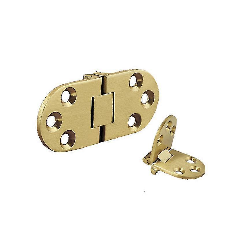 4set Brass Hinges With Screws For Folding Table Cabinet Door Furniture ...