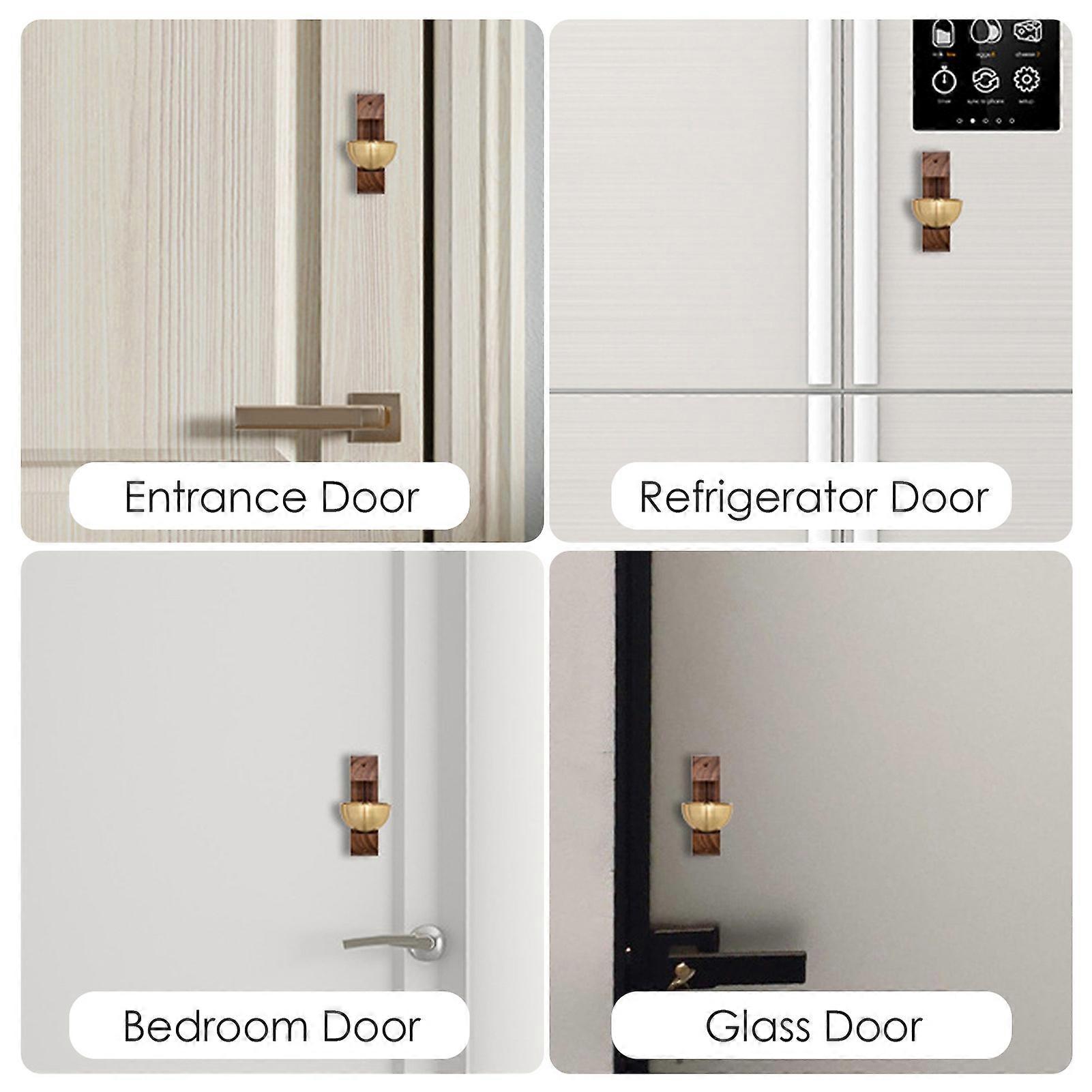 Magnet Doorbell Wood Bell Gentle Sound Bell Entrance Decorative ...