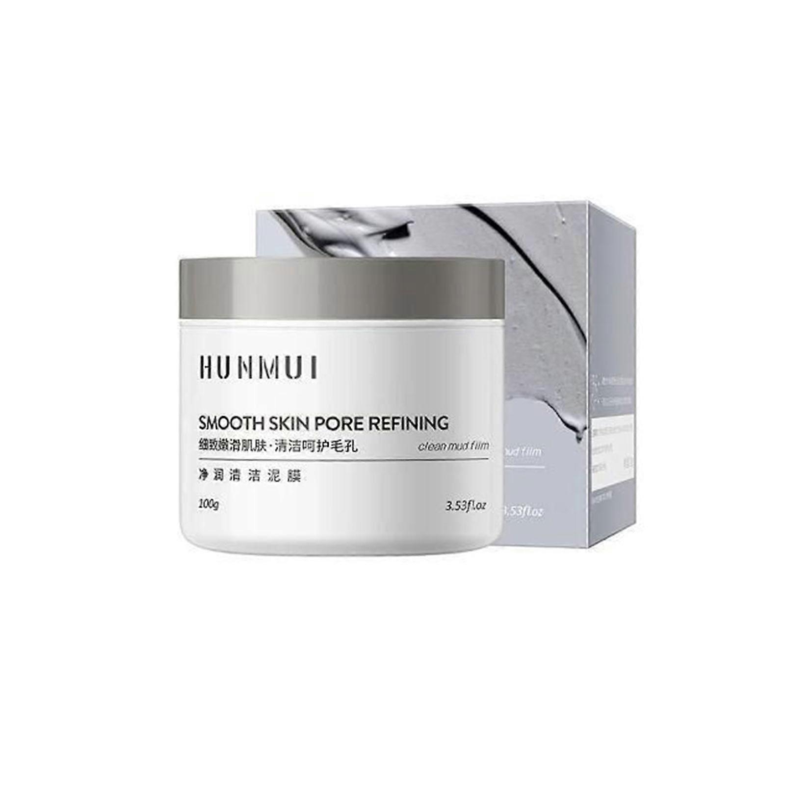 2023 New HUNMUI Smooth Skin Pore Refining Mud Mask - Deep Clean 100g ...