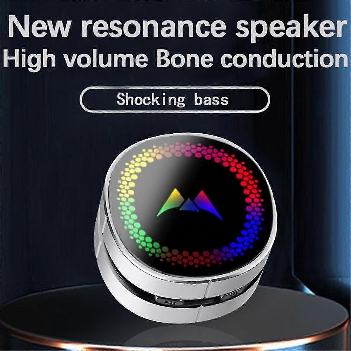 Bone Conduction Speaker TWS Wireless Mini Stereo Sound Portable LED ...