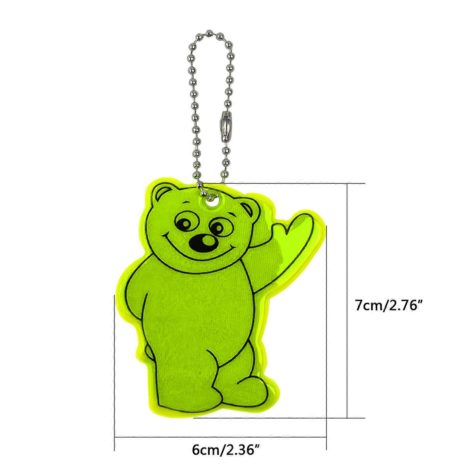 Reflective Keychains Safety Reflector Bag Pendant Jewelry Keyings ...