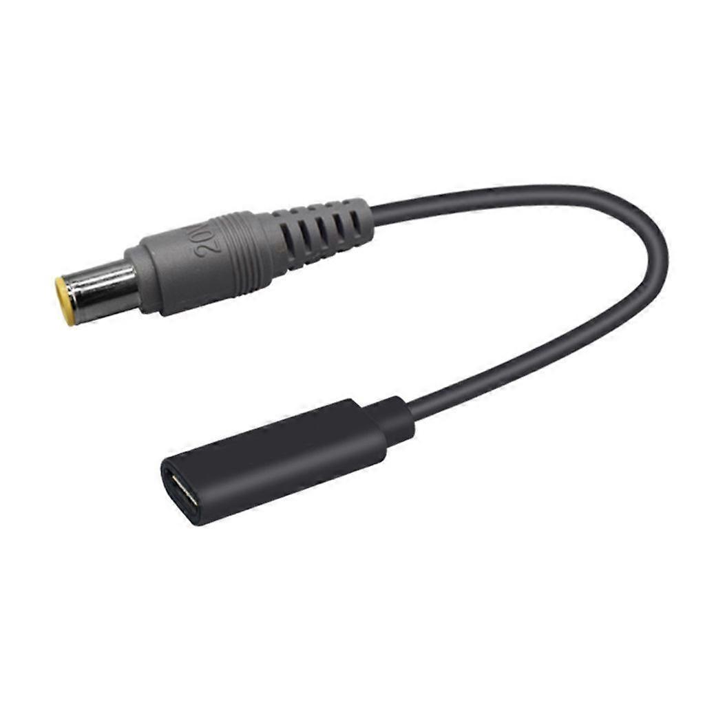 Direct Current 7.9x5.5mm to USB C PD Fast Laptop Charging Cable Cord ...