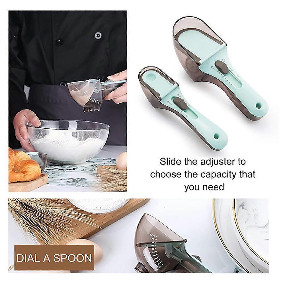 Cithway Adjustable Battery-Free Baking Measuring Spoon, Plastic Magnetic Spoon | Fruugo UK