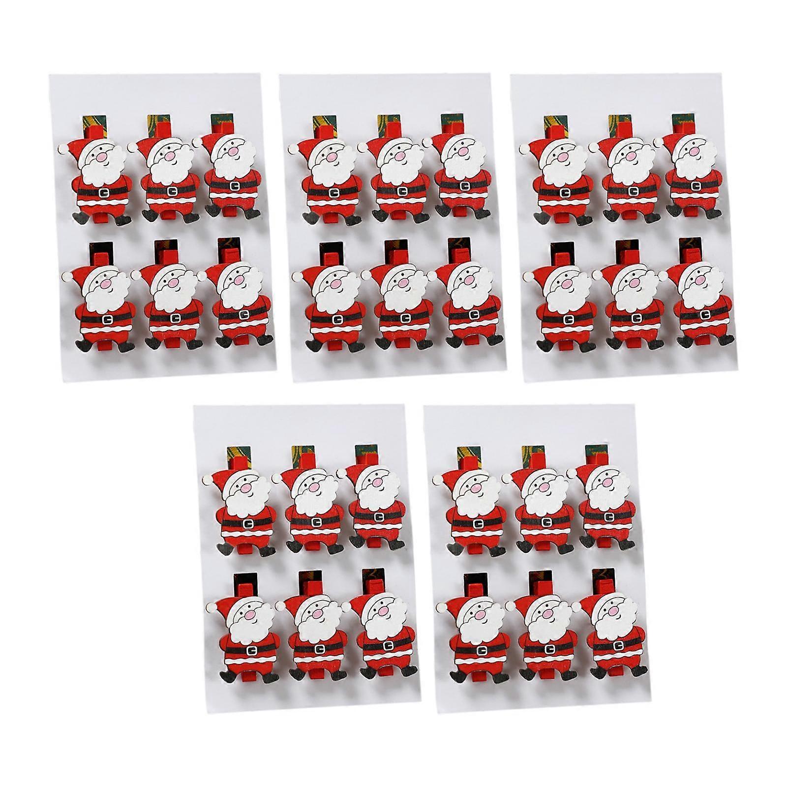 30x Photo Display Clips Christmas Holiday Decoration Accessories ...