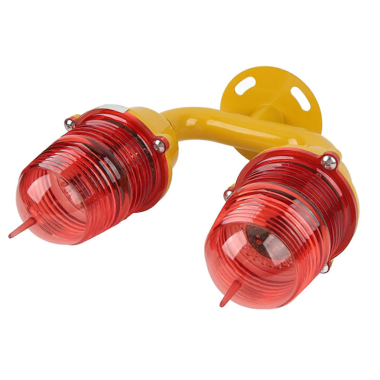Marine Navigation Beacon Light Dual-Head Aviation Obstruction Light LED ...
