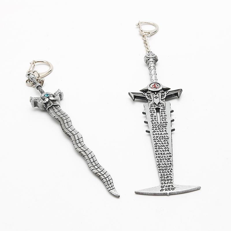 Hot Game Doom Eternal Metal Keychain Crucible Blade Slayer Sword Weapo ...