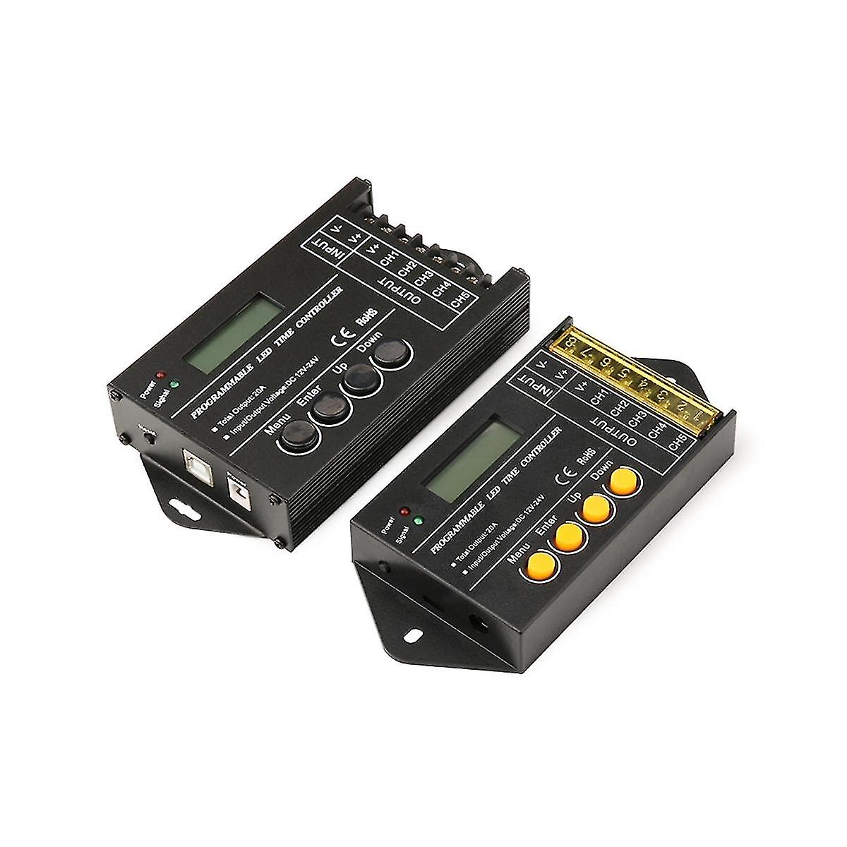 New Tc420- Mini Timer Program Controller For 5ch Light, 20a Total ...