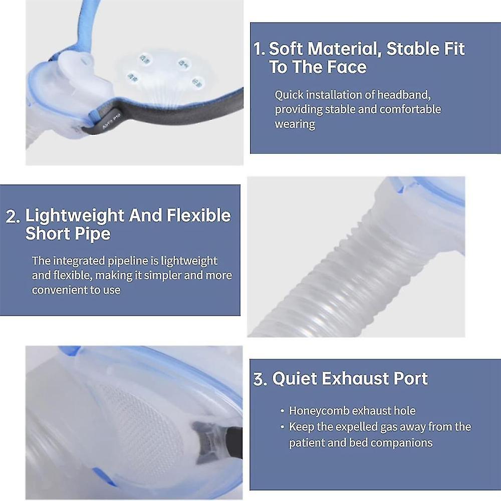 Nasal Pillow Tube Frame For Air Fit P10, Under The Nose Silicone Mask ...