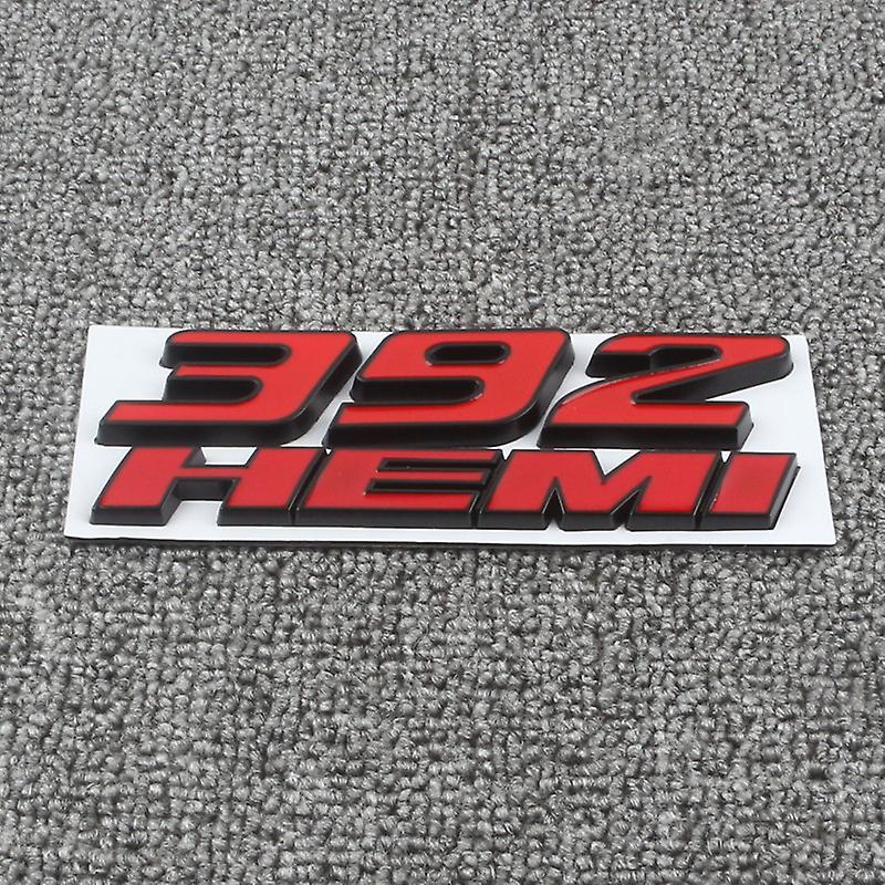 3d Metal 392 Hemi 345 Hemi 6.4l Emblem Decal Stickers Engine ...