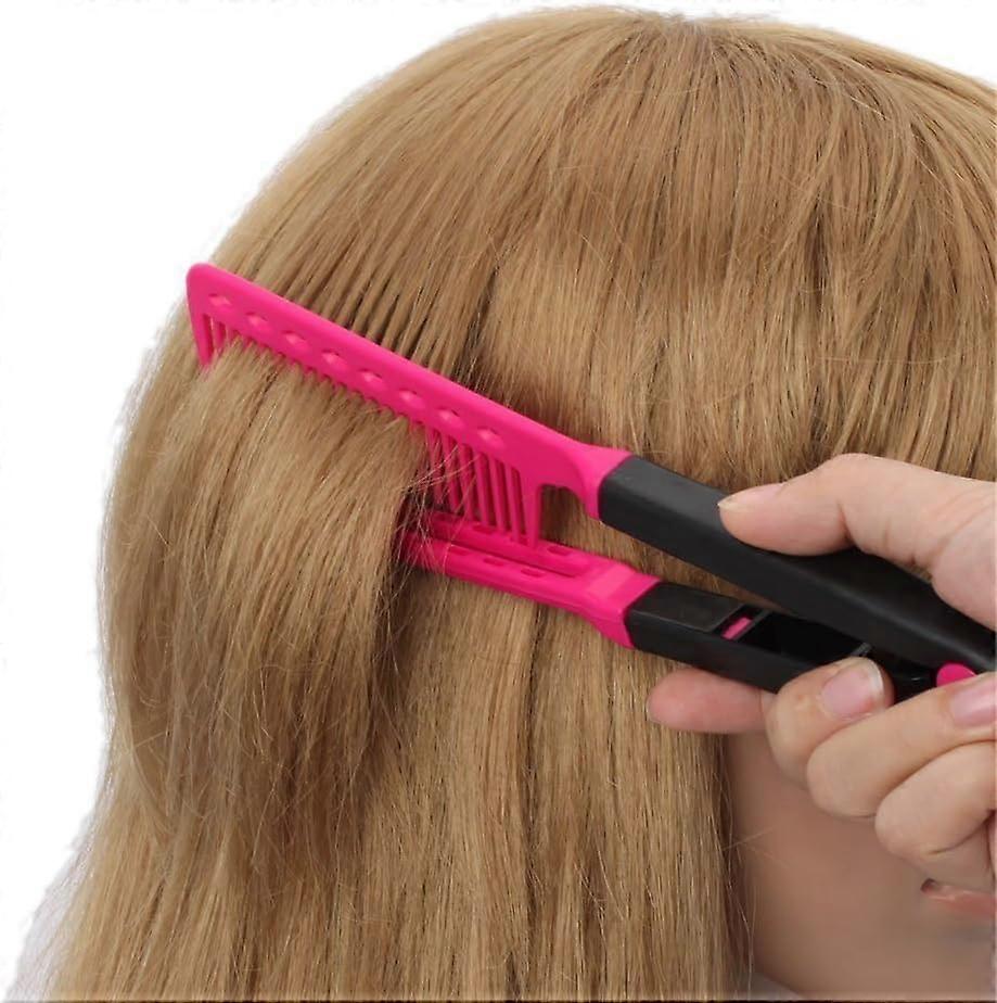 V-shaped comb, straight hair comb, splint comb, hair styling comb ...