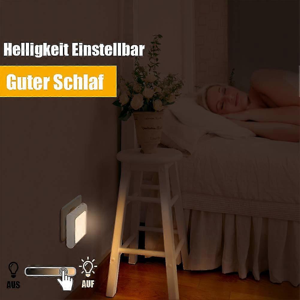Night Light Socket with Twilight Sensor 2 Brightness Infinitely ...
