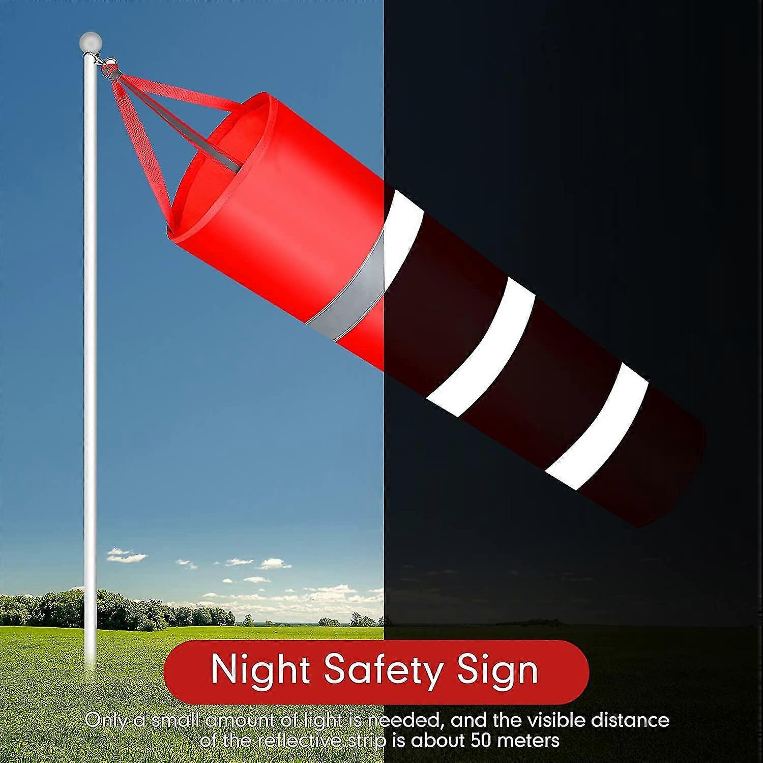 2 Pcs Weather Vane Outdoor Hanging Rip-stop Wind Sock Rotating Windsock ...