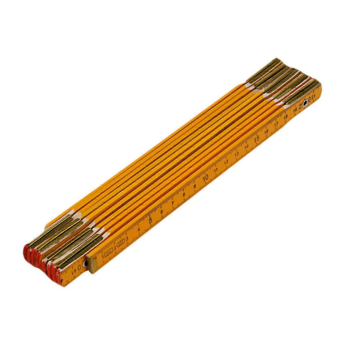 Portable Carpenter Wooden Folding Ruler 200cm/79inch | Fruugo UK