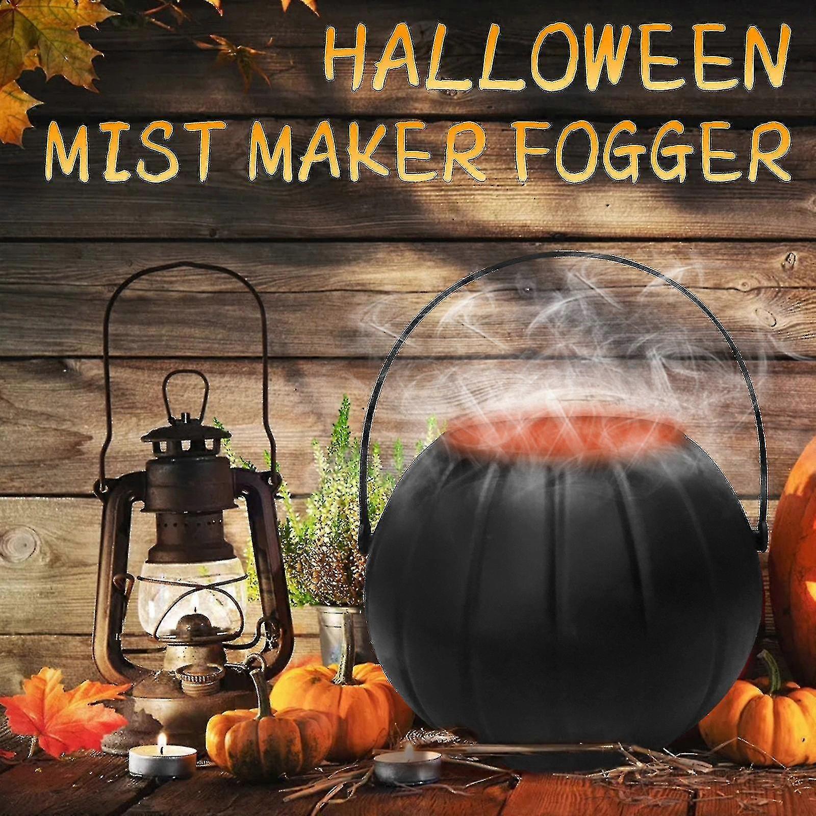 Exquisite Halloween Decor Fog Machine, Mist Maker Fogger,witch Cauldron ...