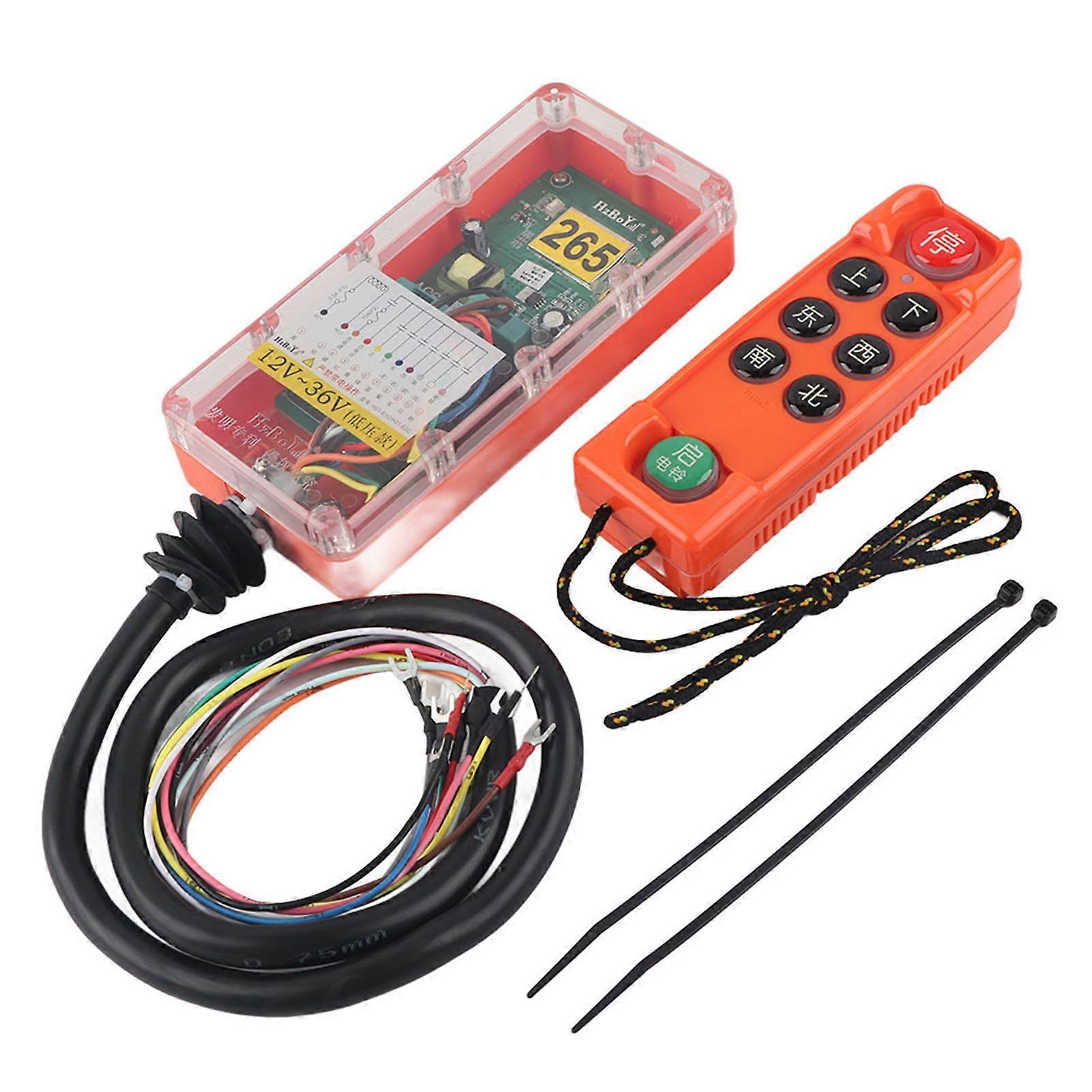 Industrial Wireless Remote Controller Switch Transmitter Receiver with ...