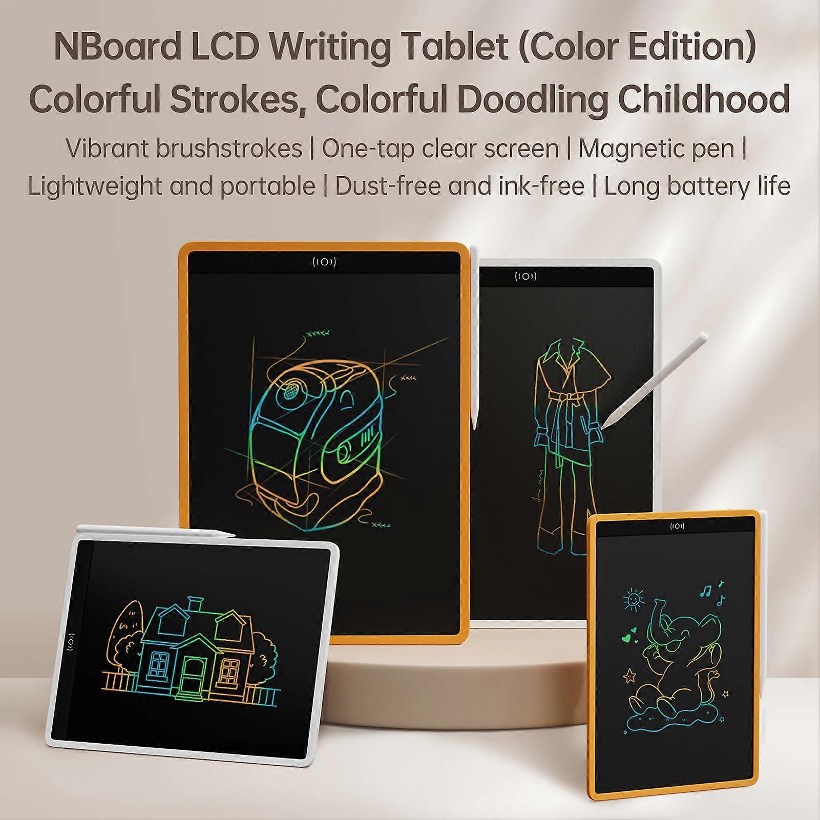 NBoard LCD Writing Tablet 13.5'' Drawing Board Handwriting Pad Suitable ...