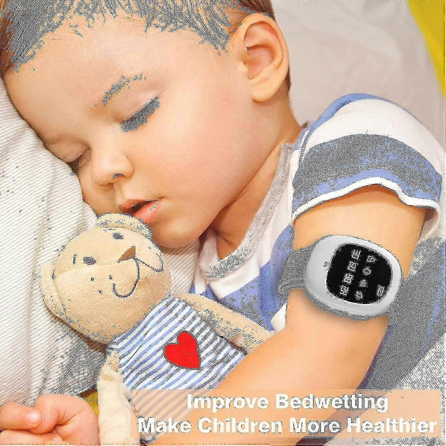 Bedwetting Alarm For Children, Wireless Bedwetting Alarm, Rechargeable ...