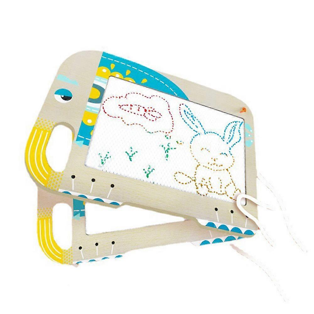 Wooden Double Side Drawing Board Toy for Kid ABS Doodle Board Graffiti ...
