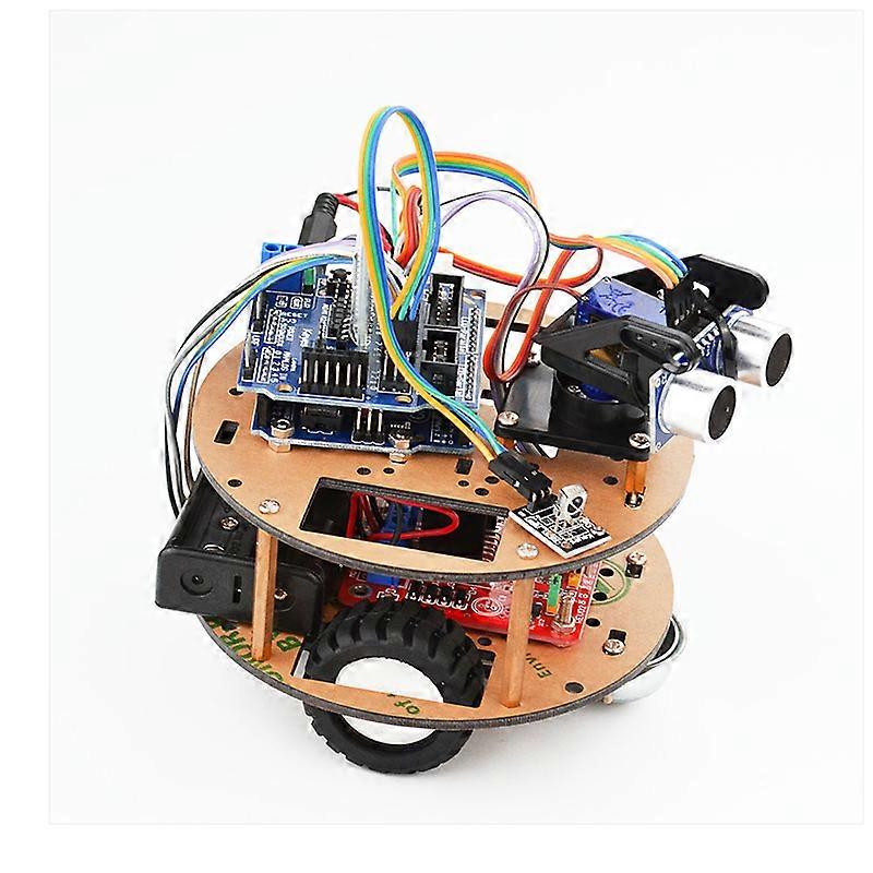 Turtle Smart Robot Car Kit for Arduino, IR Remote/Bluetooth Control ...