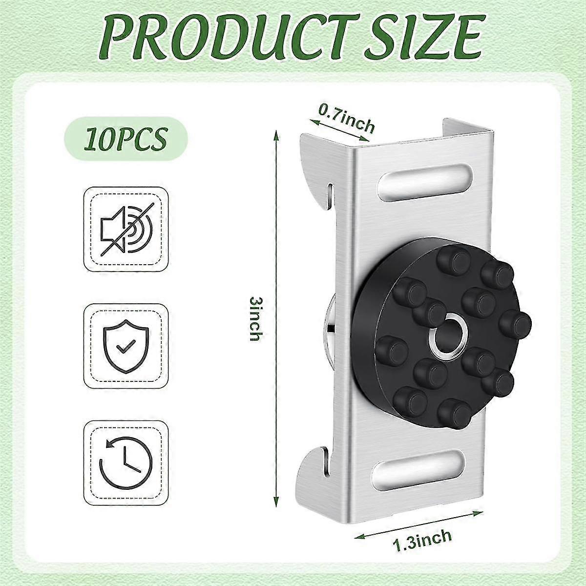 10 Pack Soundproofing Mounting Clip Sound Isolation Clips for Recording ...