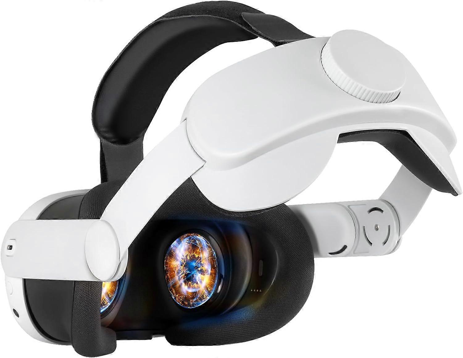 CoBak Head Strap for Meta Quest 3 - Adjustable Hinge, Soft PU Sponge ...