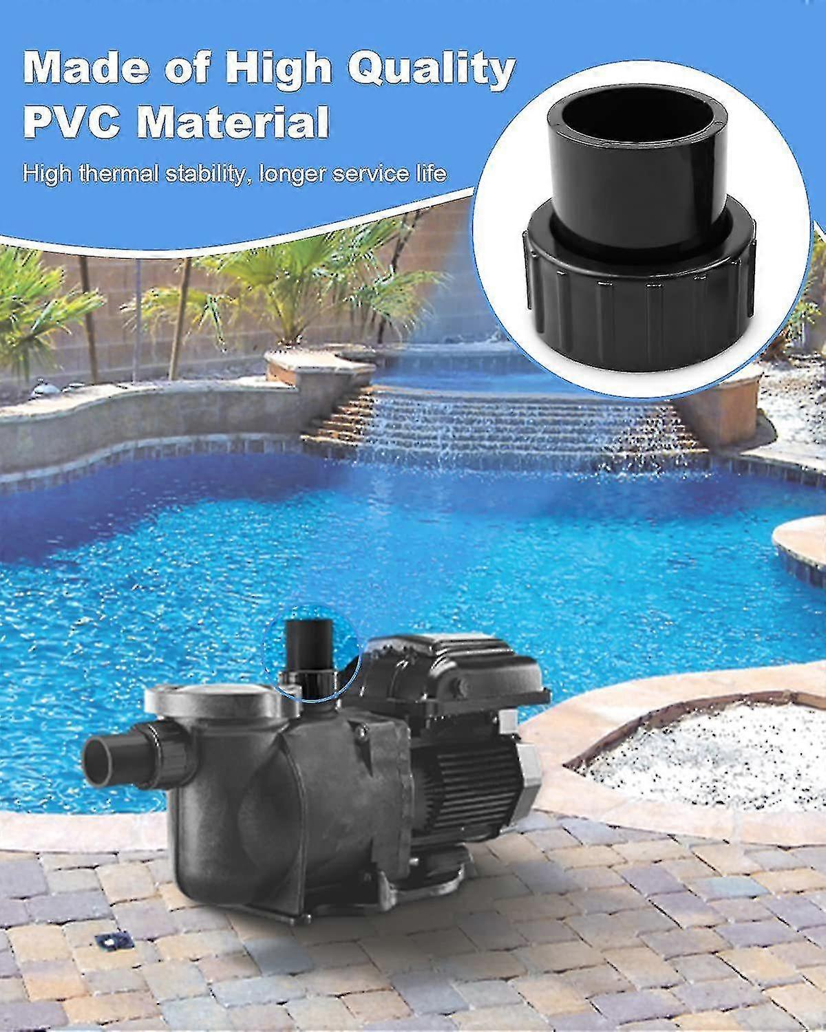 Pvc Pressure Fitting - Pentair 350157 Pool Spa Pump With 1.5 Inch ...