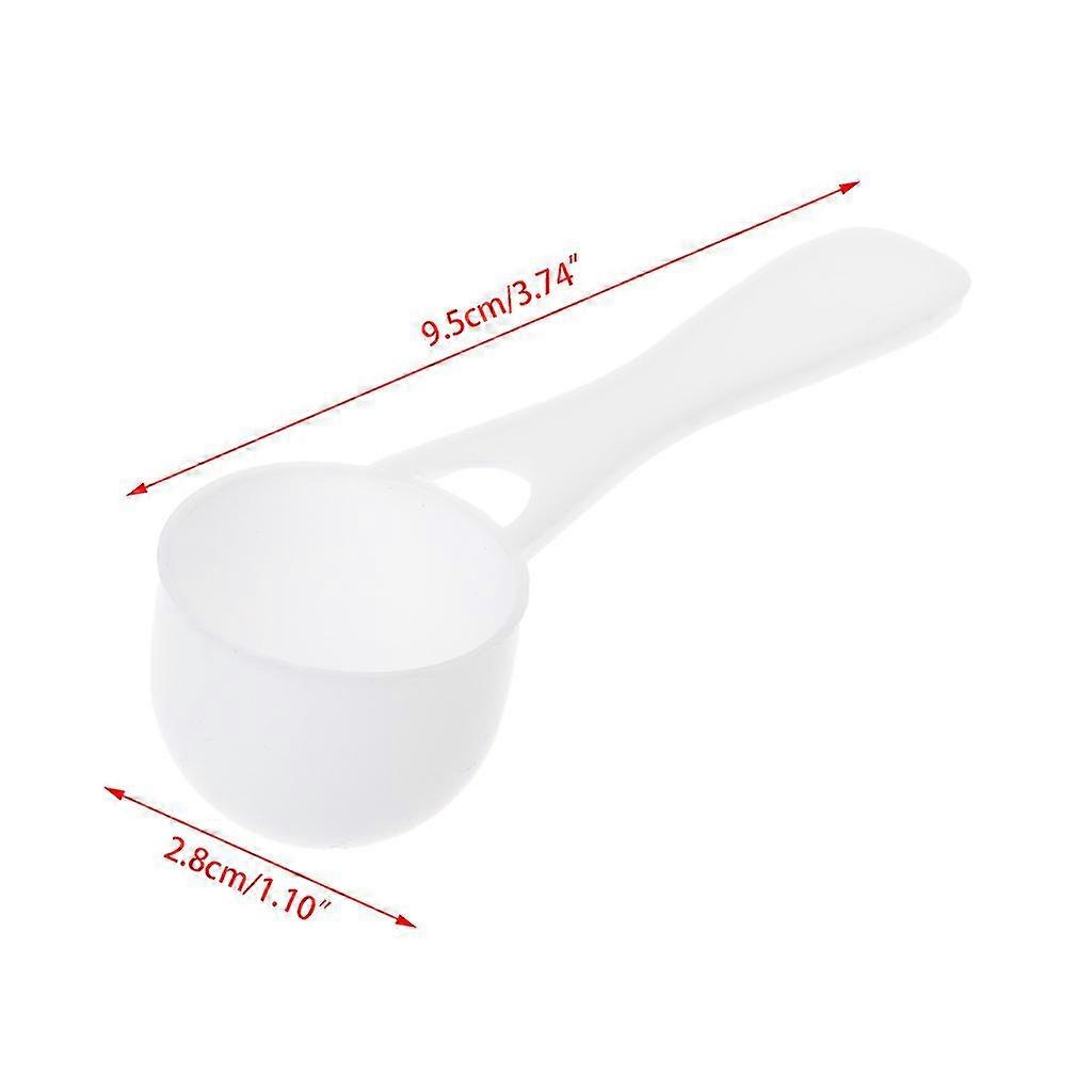 Milk Powder Measuring Spoon White Plastic Refillable Seasoning Scoop ...