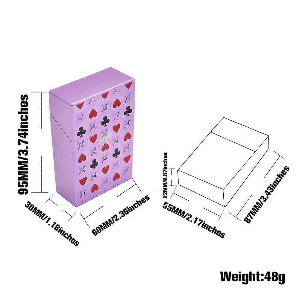 SUPER KING SIZE CIGARETTE CASE Box CIG PACK Cover Playing Cards ...