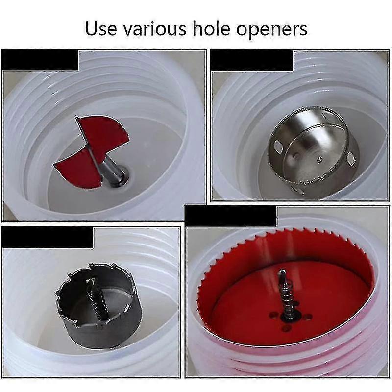 Hole Saw Dust Cover With Bowl-shaped Design Dustproof Anti-leak Non ...