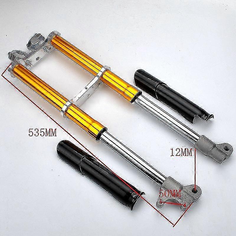 2 Stroke 49cc Motorcycle Front Fork Shocker For Mini Triple Dirt Pit ...