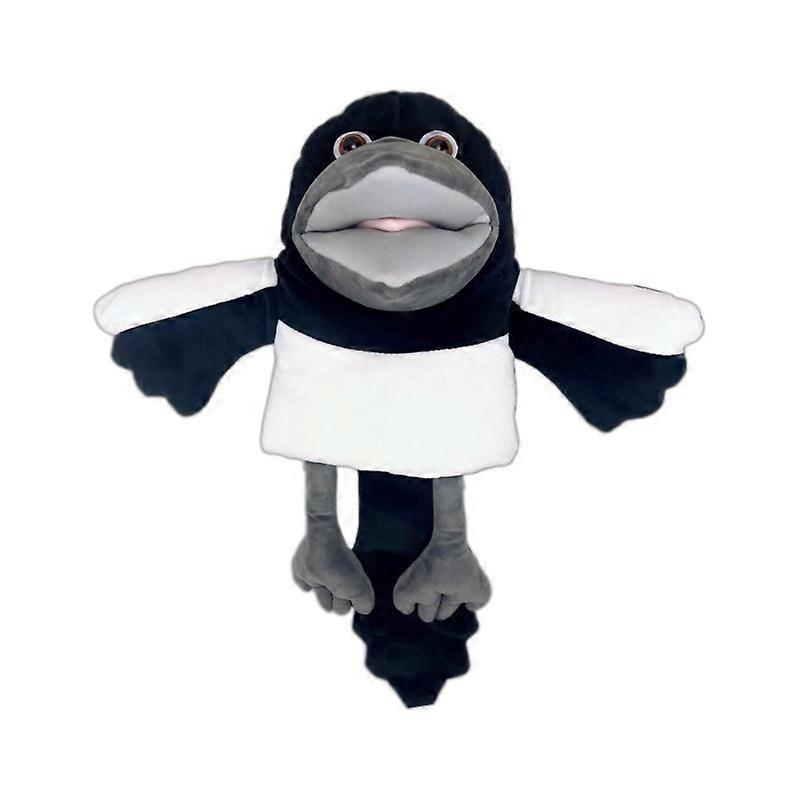 Steve and Maggie Plush Toy, Soft Magpie Plush Toy, Bird Hand Puppet ...