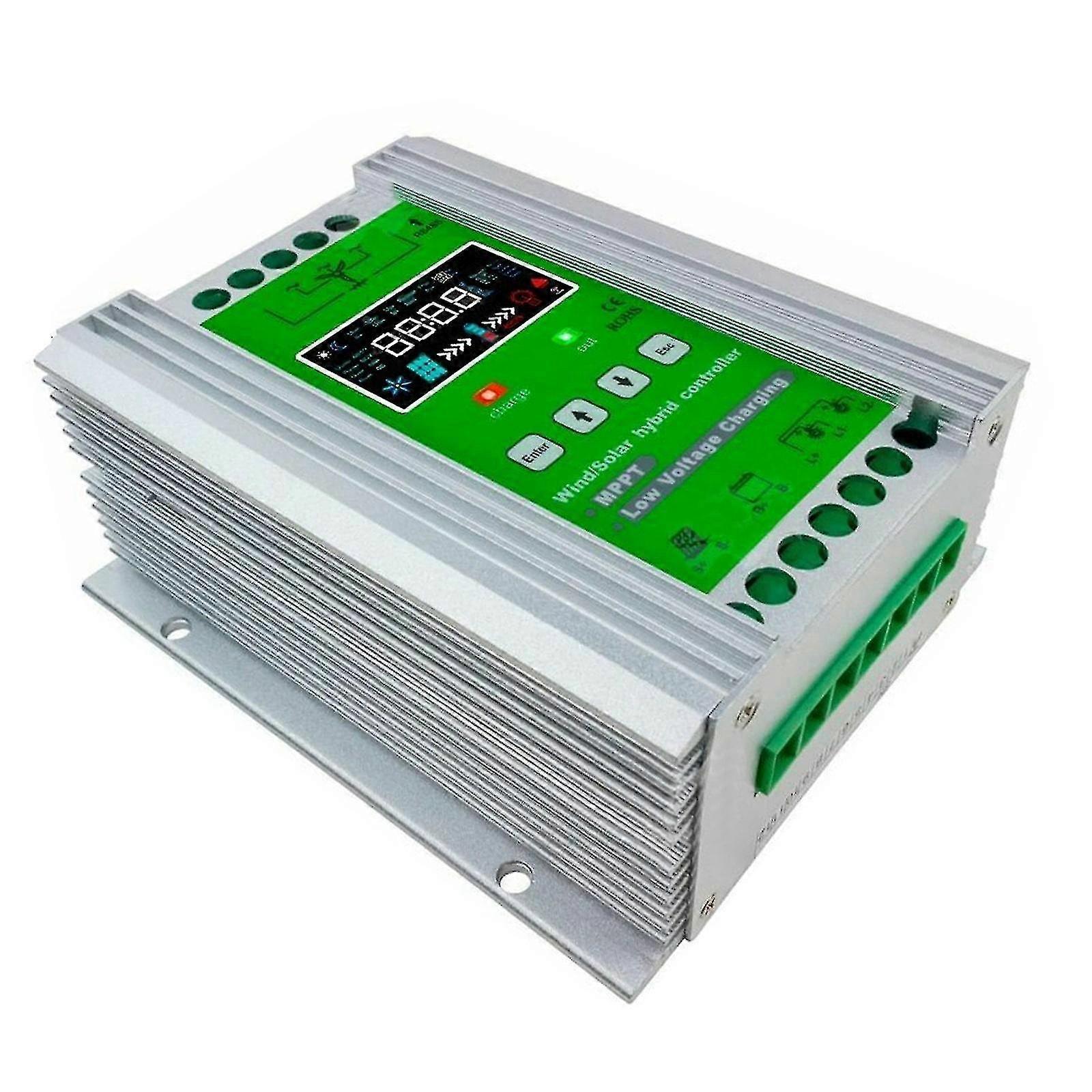 yougangg Wind Solar Hybrid Charge Controller 12v 24v 48v 3000w Mppt Panel Turbine Station ...