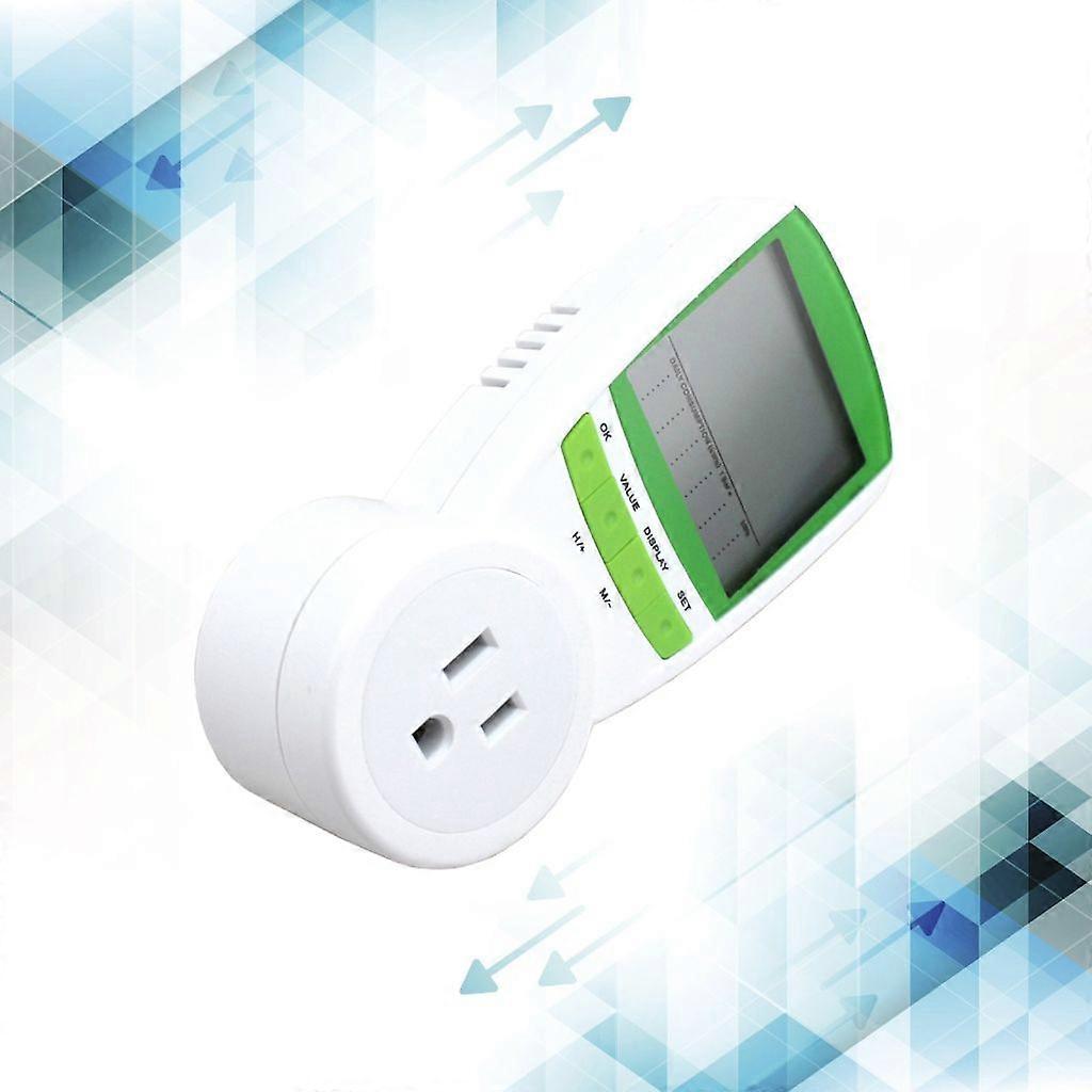 Digital Wattmeter Power Meter Electric Consumption Meter Voltage Socket ...