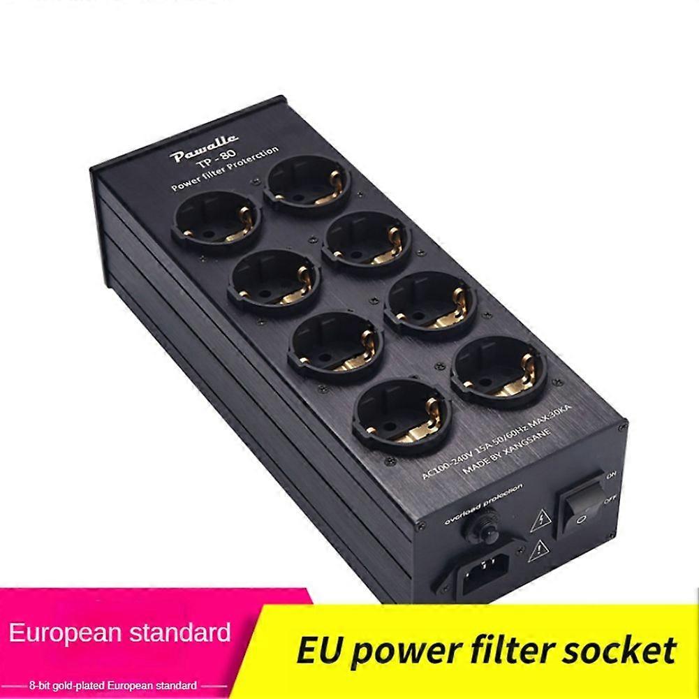TP80 Power Filter Socket Noise Reduction Overload Protection Multi ...