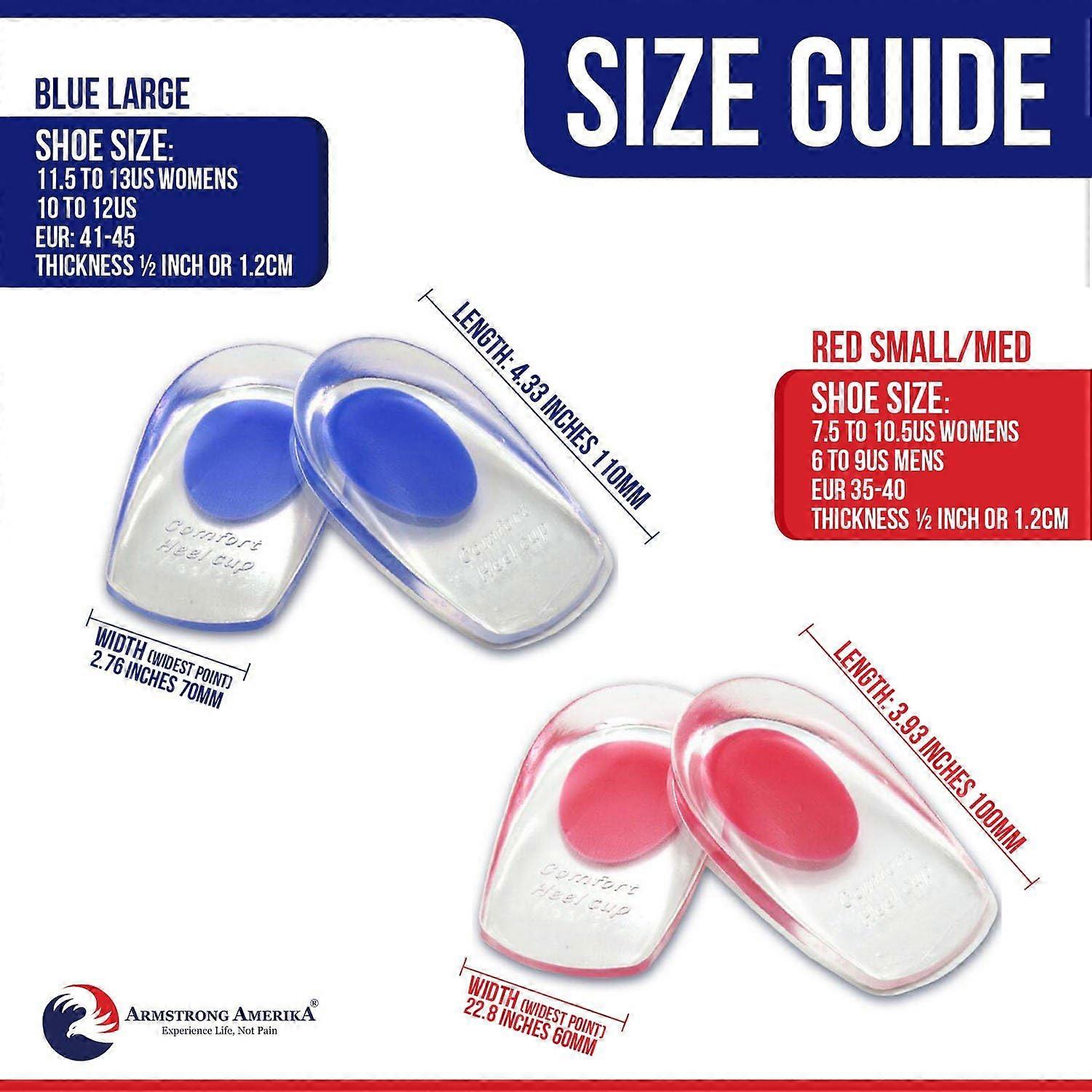 Heel Pain Relief, Ergonomic Heel Cushions: Gel Silicone Heel Pads for ...