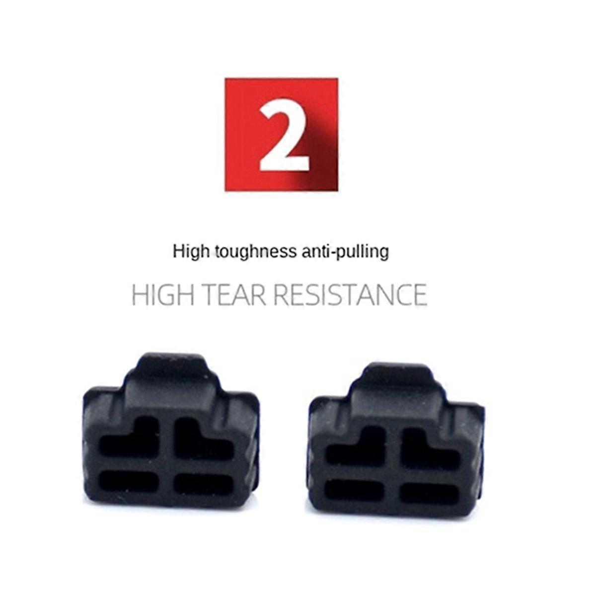100pcs RJ45 Anti Dust Cover Caps Ethernet Hub Port Protector Plugs for ...