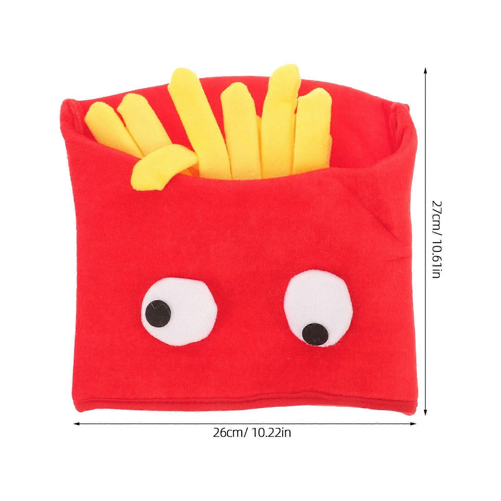 1pc Halloween Hat Headpiece Costume Party French Fries Shape Hat Photo ...