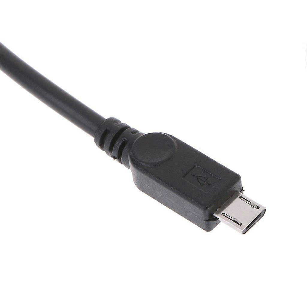 Micro USB Type B Male to Mini USB Type B Female Host OTG Adapter Cable ...