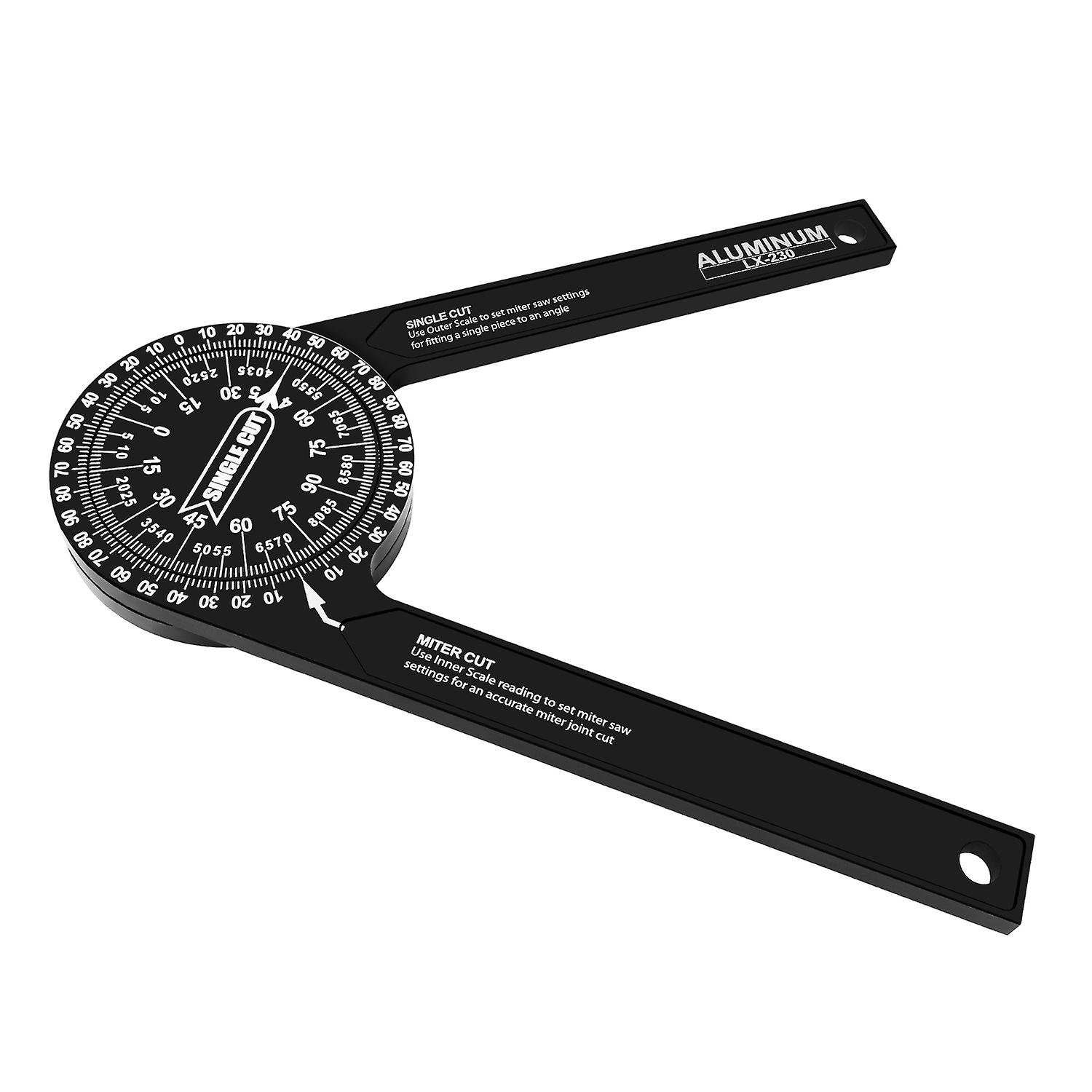 Angle Protractor Protractor For Miter Saw High Precision Plastic ...