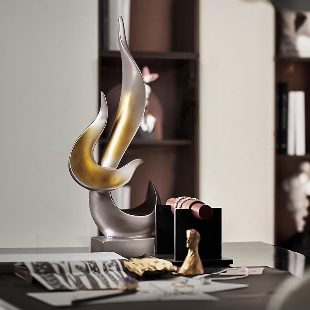 Art Sculpture Craft Desktop Figurine Hotel Statue Table Centerpiece ...