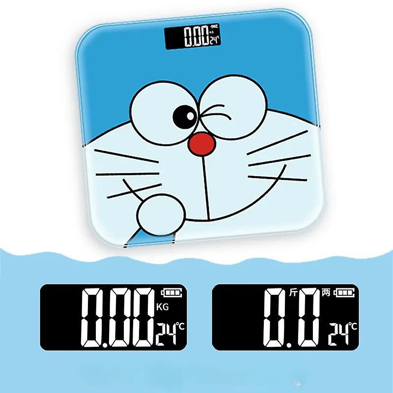 Doraemon weight electronic scale household accurate rechargeable ...