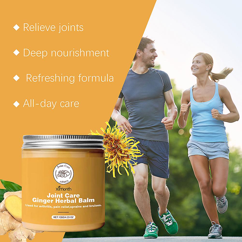 Herbal Ginger Cream for Joint Knee Pain Muscle Sprain Knee Waist Pain ...
