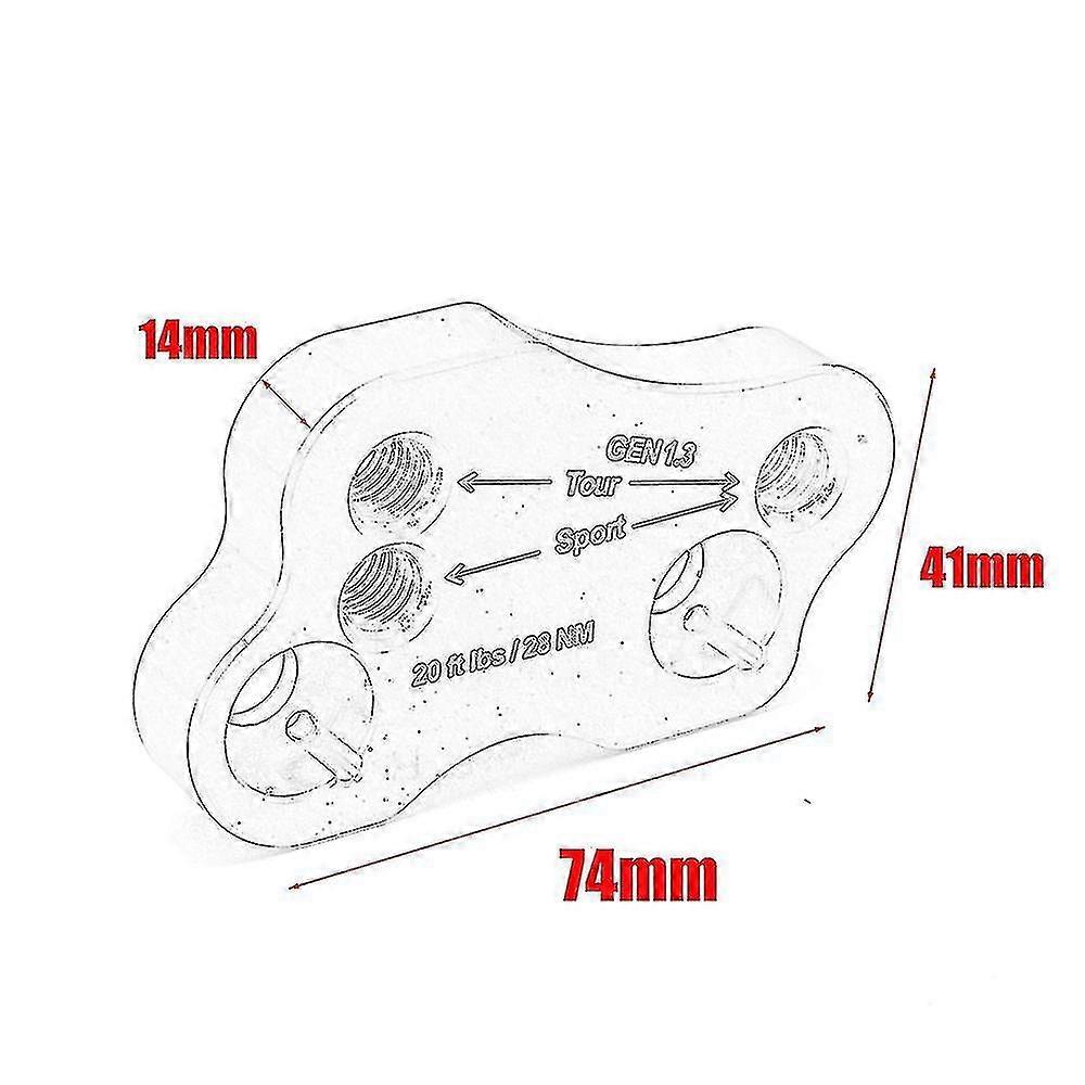 Motorcycle Handle Bar Clamp Raised Extend Handlebar Mount Riser For ...