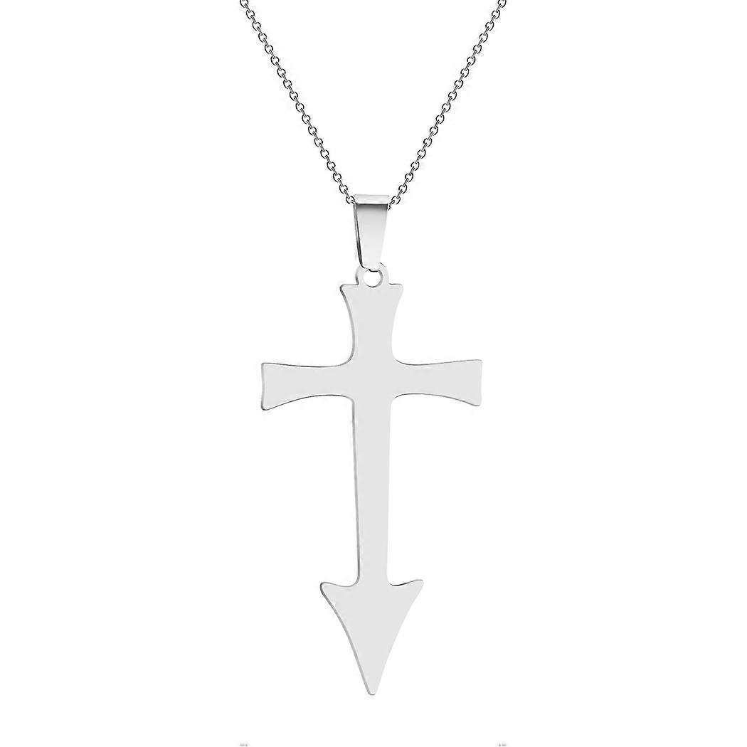 Pretty Reckless Necklace Stainless Steel Pretty Reckless Cross Pendant ...