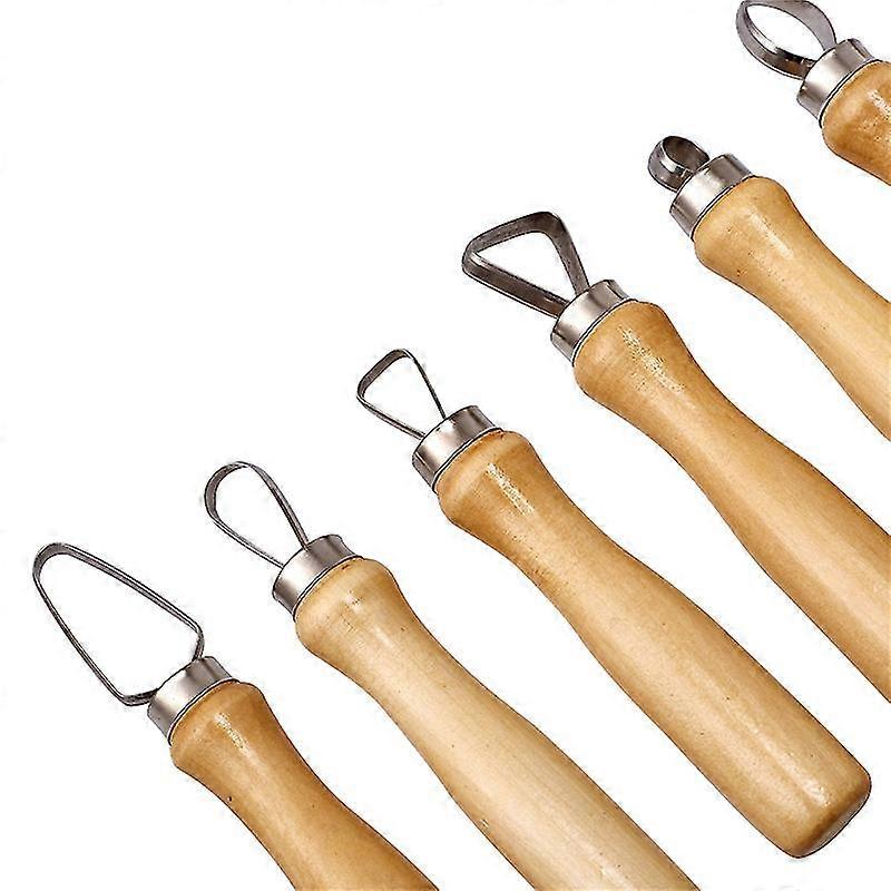 Diy Model Tools 10-Piece Set Of Art Pottery Big Head Knife Pottery Clay ...