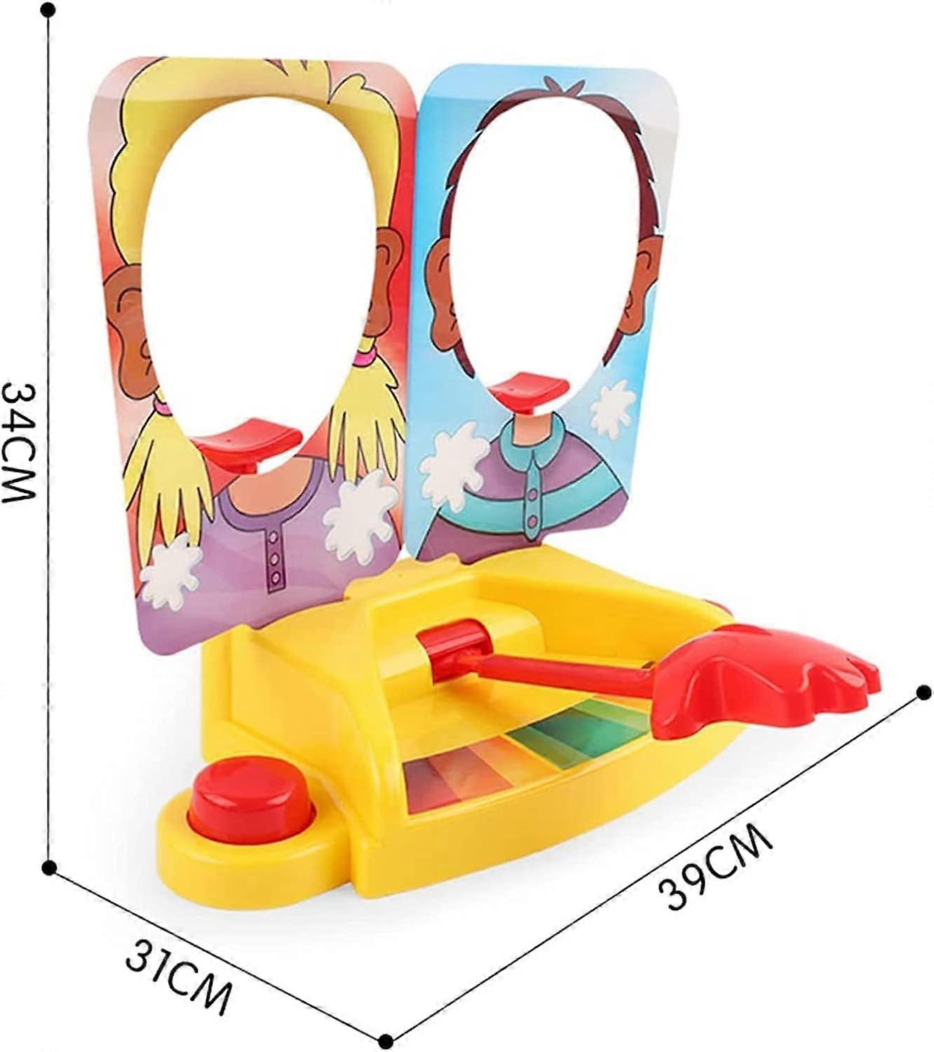 Pie Throwing Game for Party Games for Two Pie Face Fun Board Toys Party ...