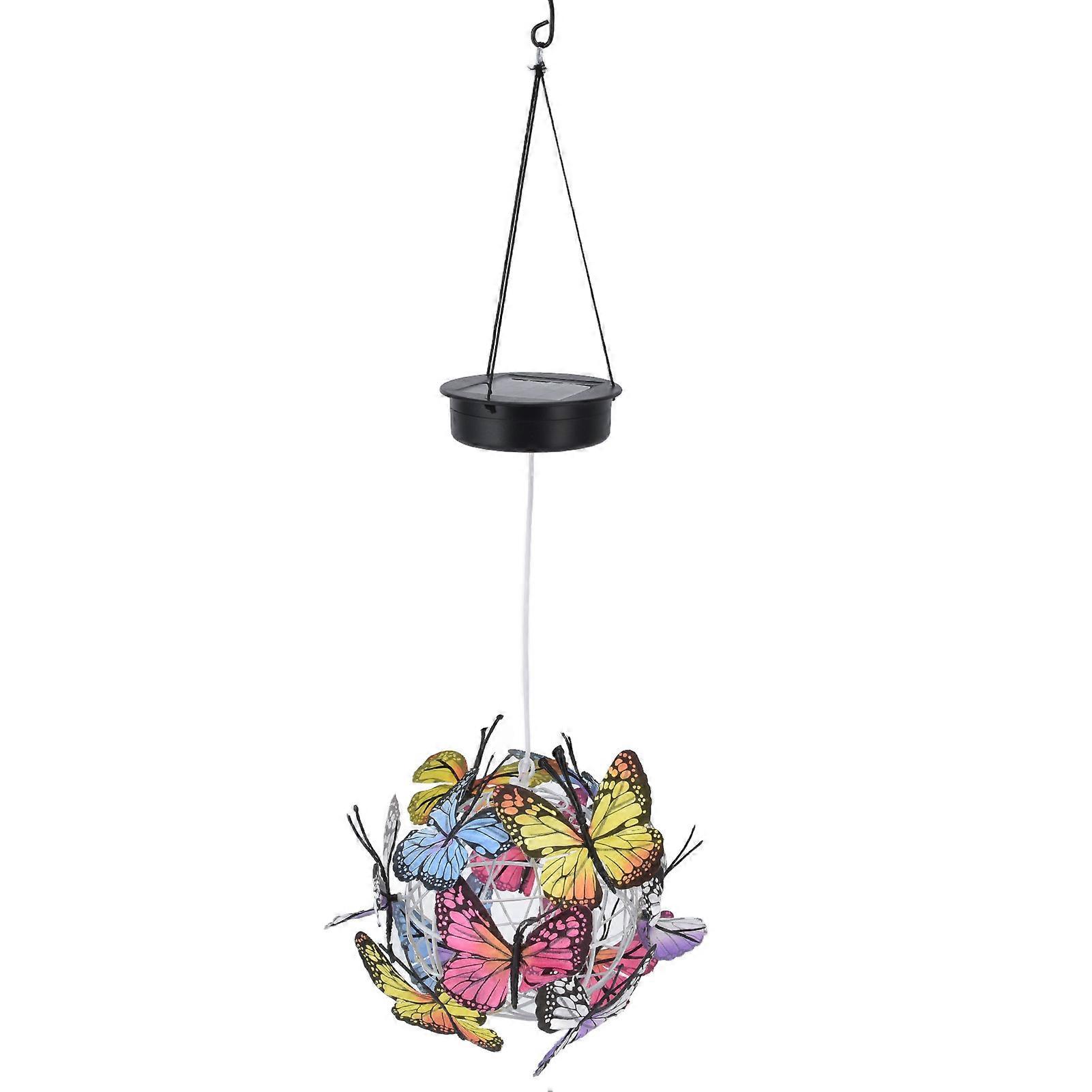 Solar Wind Chimes Lamp Suspension Solar Energy LED Wind Chimes Light ...