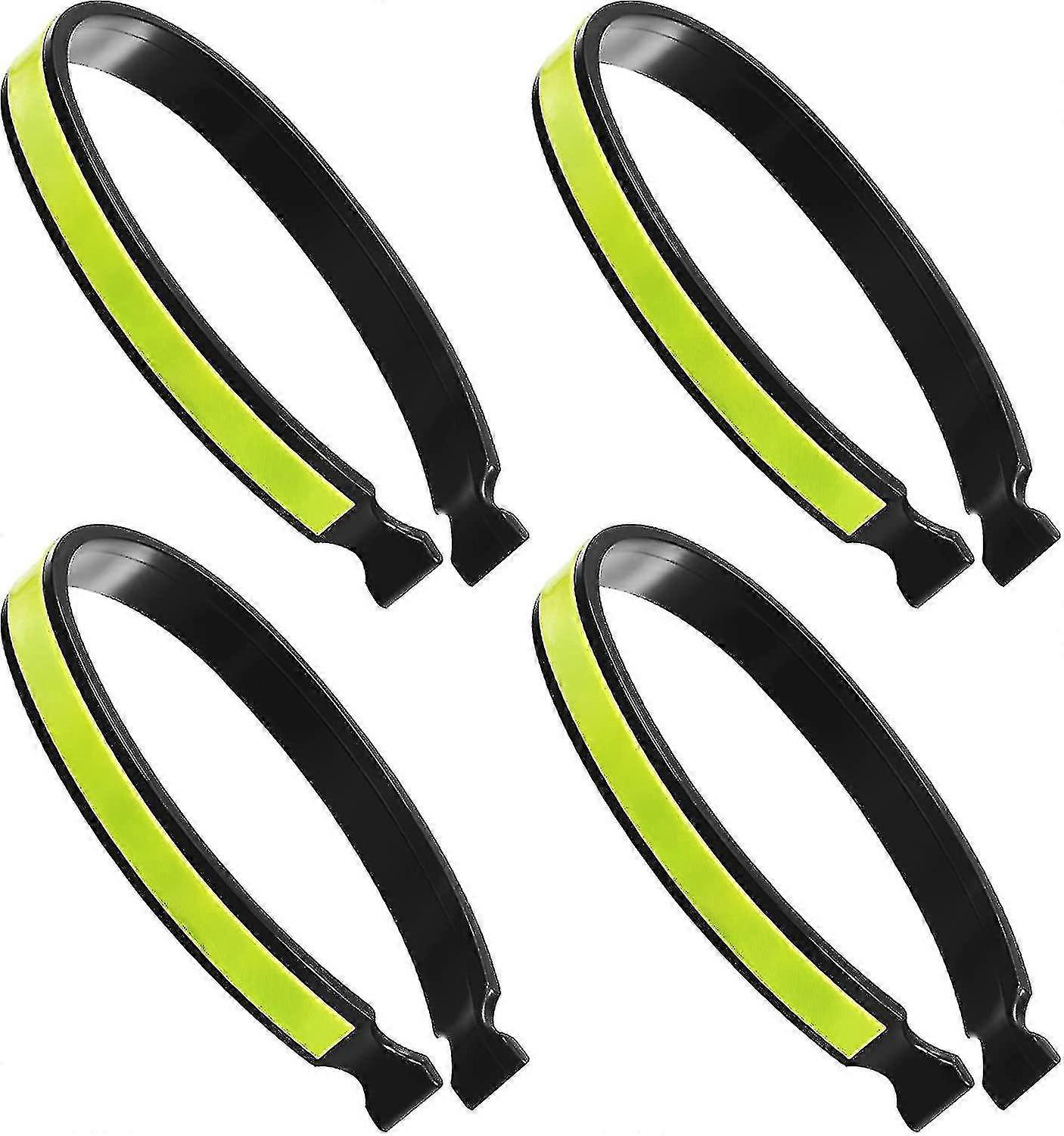 Cycling Trouser Clips Reflective Bicycle Clips Elastic Bike Clips ...